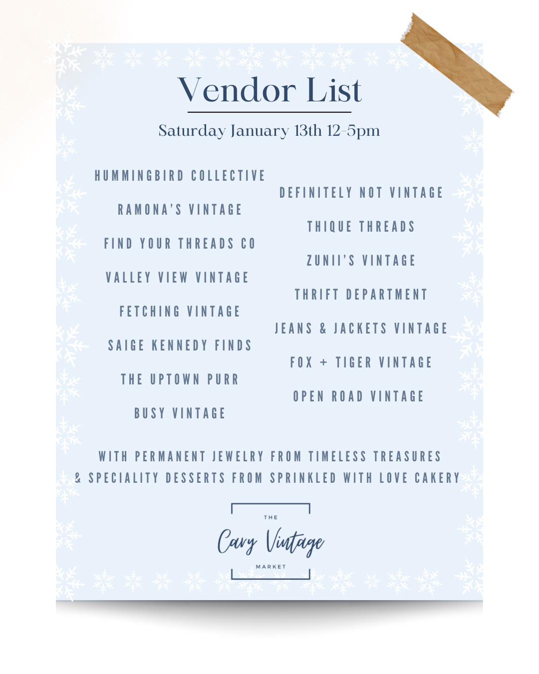 The Cary Vintage Market: What To Know Before You Go | Downtown Cary, NC